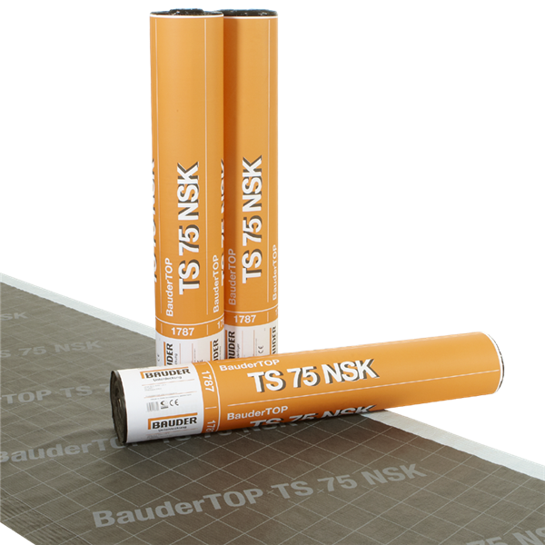 Bauder TOP TS 75 NSK Schalungsbahn - Paulus Dach-Baustoffe
